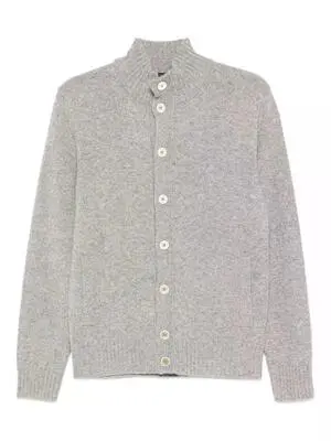 ZANONE High-neck Wool Cardigan