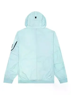 Stone Island Compass-badge Hooded Jacket - Blue