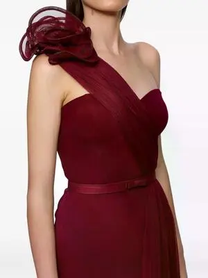 ANA RADU Rose-embellished Maxi Dress