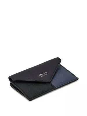 FERRAGAMO Colour-block Leather Cardholder