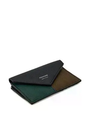 FERRAGAMO Colour-block Flap Cardholder