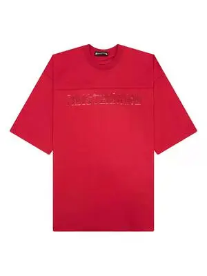 MASTERMIND WORLD Football Crew-neck T-shirt - Red