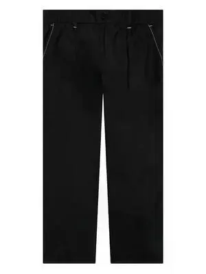 AWAKE NY Contrast-stitching Trousers - Black