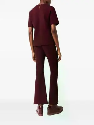 Stella McCartney Fine-knit Trousers - Red