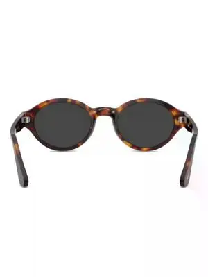 Persol Loris Tortoiseshell Round-frame Sunglasses