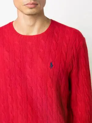 Polo Ralph Lauren Polo Pony Cashmere Jumper - Red