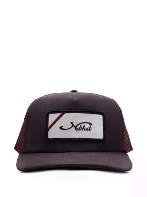 NEIGHBORHOOD Logo-patch Baseball Cap - Brown