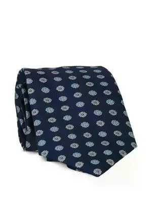 Scotch & Soda Floral-pattern Tie