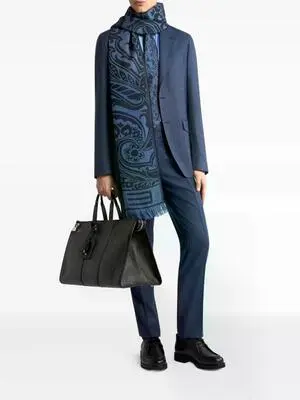 Etro Pinstripe Wool Suit