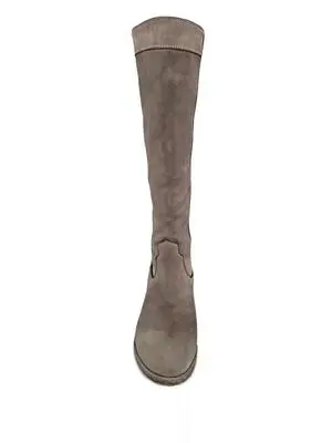 MADISON MAISON 57mm Leather Pull-on Boots - Brown