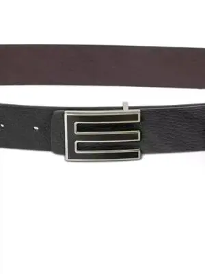 Etro Reversible Leather Belt - Black