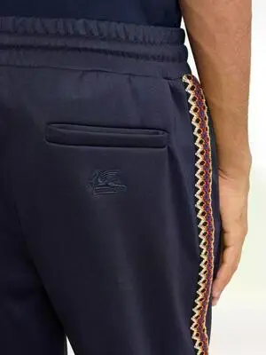Etro Embroidered-band Trousers