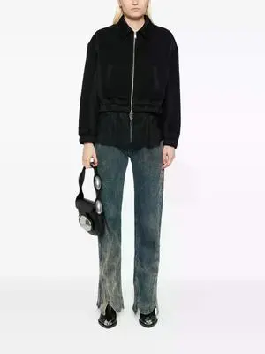 Undercover Elastic-waist Zip-front Jacket