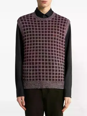 Etro Pegaso-motif Embroidered Checked Vest