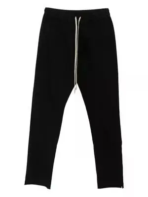Rick Owens Drawstring Frayed Track Pants