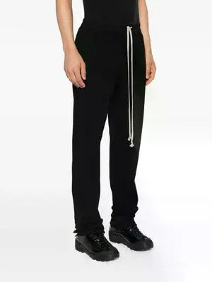 Rick Owens Drawstring Frayed Track Pants