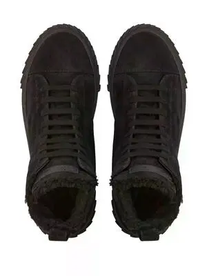 GIUSEPPE ZANOTTI Ecoblabber High-top Sneaker - Black