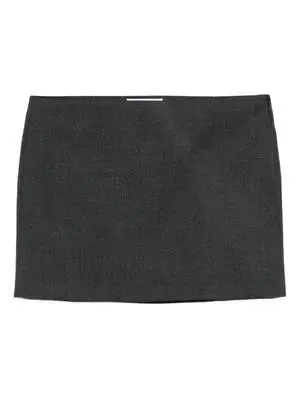 Givenchy Straight Wool Mini Skirt