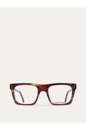 FERRAGAMO Rectangular Eyeglasses - Red