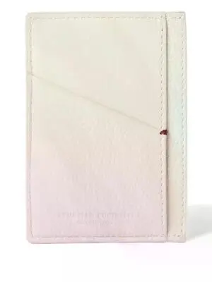 Brunello Cucinelli Logo-debossed Card Holder - White