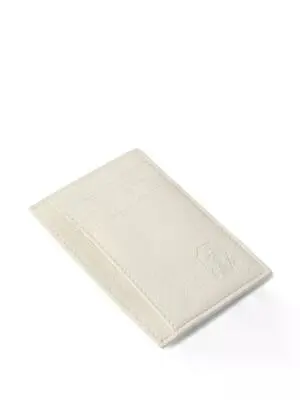 Brunello Cucinelli Logo-debossed Card Holder - White