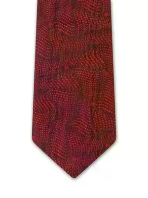 Etro Silk Swirl Pattern Neck Tie