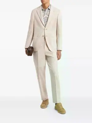 Etro Paisley-print Cotton Shirt - Neutrals