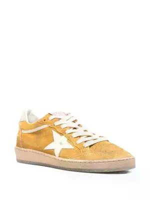 GOLDEN GOOSE Star-detail Suede Sneakers - Brown