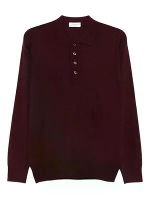 PAOLO PECORA Wool Polo Shirt