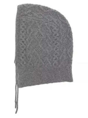 Eric Bompard Cables Balaclava - Grey
