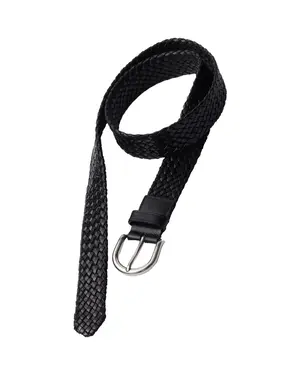 Prada Braided Leather Belt
