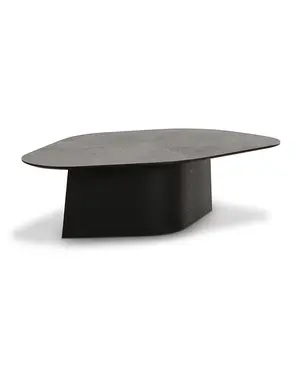 TOV FURNITURE Roche Ash Geometric Coffee Table - Black