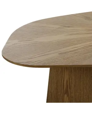 TOV FURNITURE Roche Ash Geometric Coffee Table - Brown
