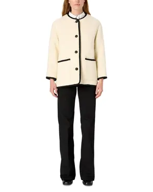 Gerard Darel Mireille Contrast Edge Jacket