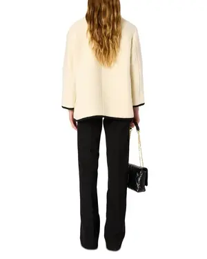 Gerard Darel Mireille Contrast Edge Jacket
