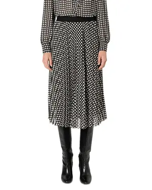 Gerard Darel Geo Print Skirt