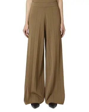 Max Mara Lama Wide Leg Knit Pants