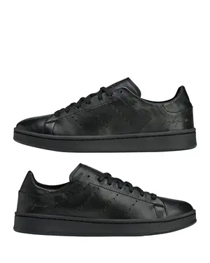 Y3 Stan Smith Lace Up Sneakers - Black