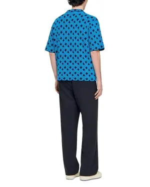 Sandro Textured Shirt - Turquoise