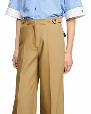 Sandro Wide Leg Pants