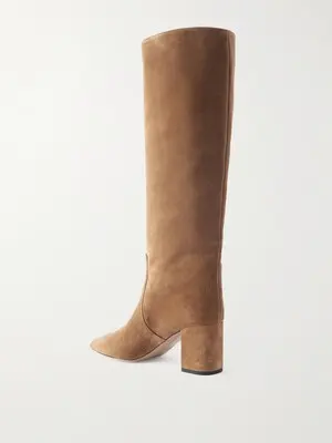 Paris Texas Anja 70 Suede Knee Boots