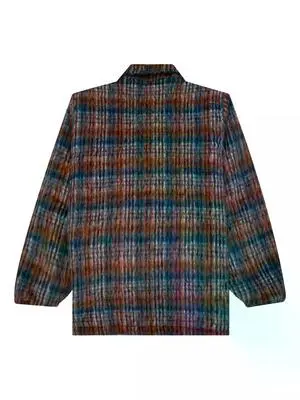SOUTH2 WEST8 Logo-patch Plaid Jacket