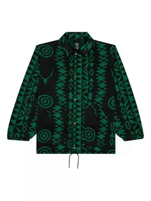SOUTH2 WEST8 Geometric-pattern Coach Jacket