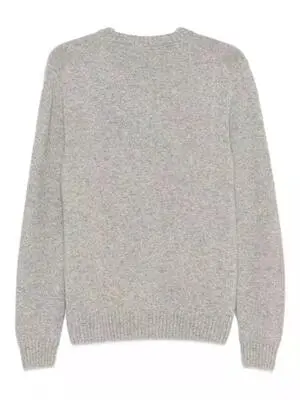 ZANONE Crew-neck Wool Sweater - Grey