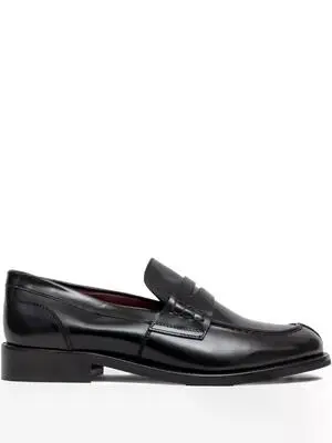 SOMMET Penny-strap Leather Loafers