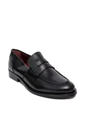 SOMMET Penny-strap Leather Loafers