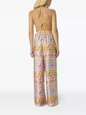 Missoni Zig Zag-pattern Trousers - Pink