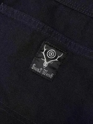 SOUTH2 WEST8 Logo-patch Trousers