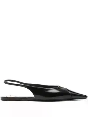 Saint Laurent Pointed Toe Flats For Women