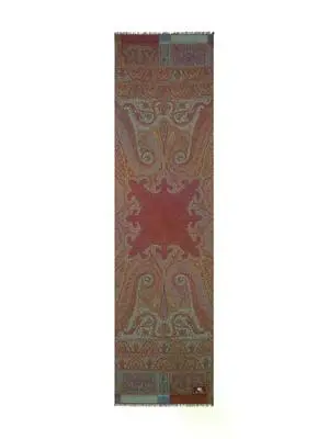 Etro Paisley Jacquard Scarf - Red